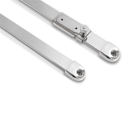 Sistema a rotaie in acciaio inox