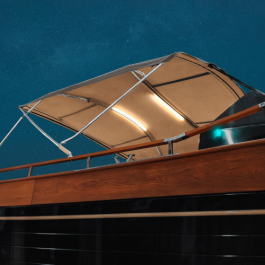 Application of waterproof LED on Bimini Top