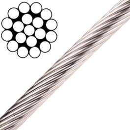 Cavo draglie in acciaio inox Ø3mm